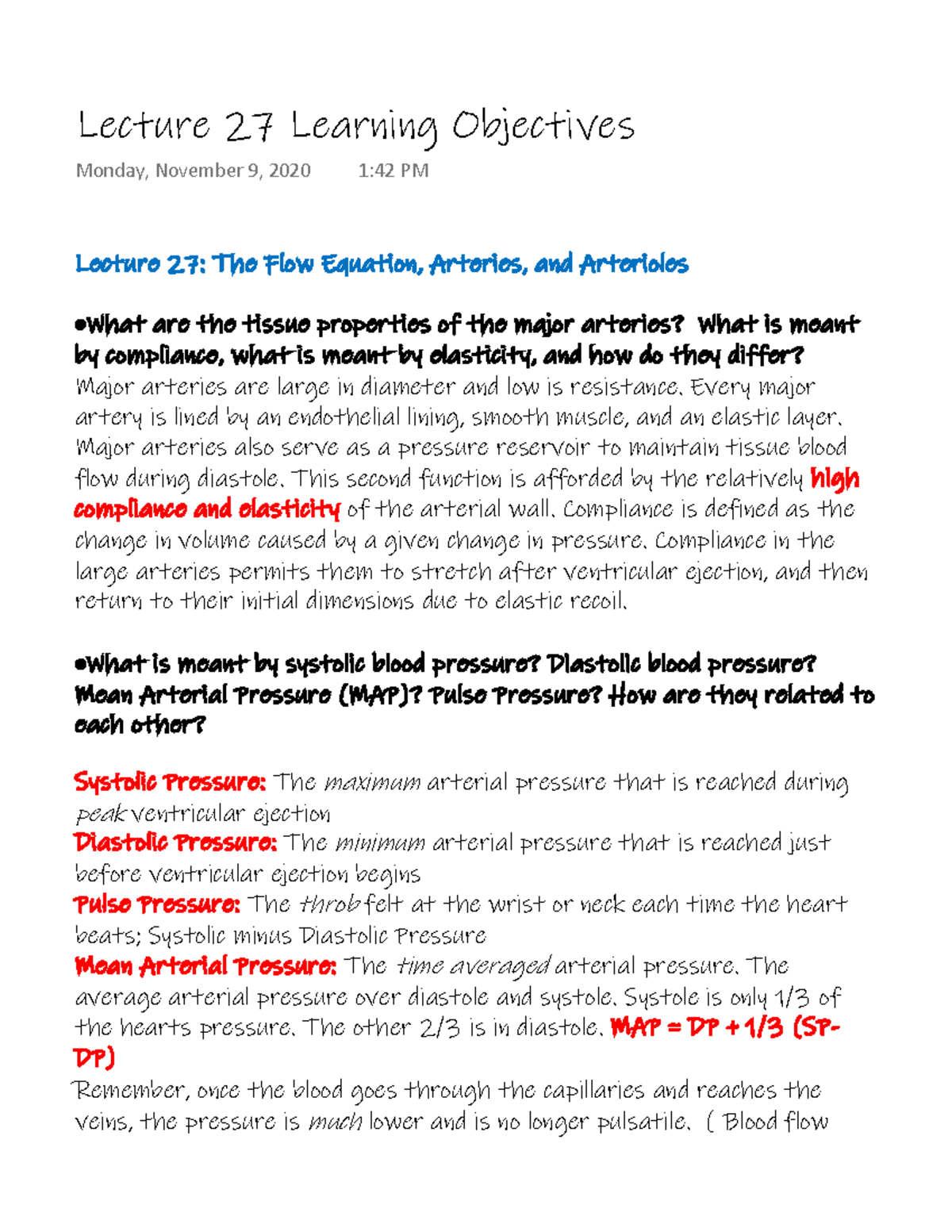 Lecture 27 Learning Objectives - PSL 431 - MSU - Studocu