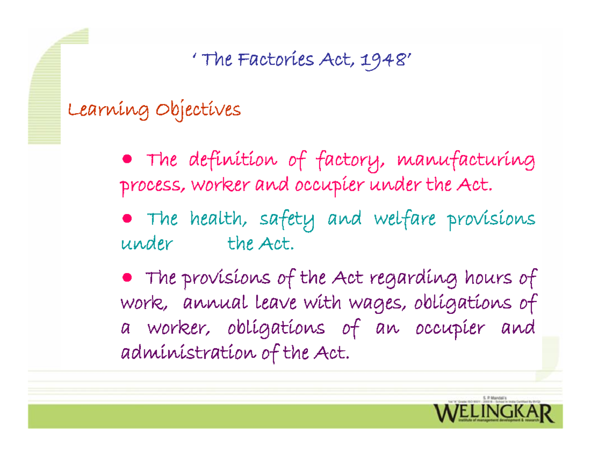 TEST 1 5 April 2017, questions and answers - Learning Objectives The ...