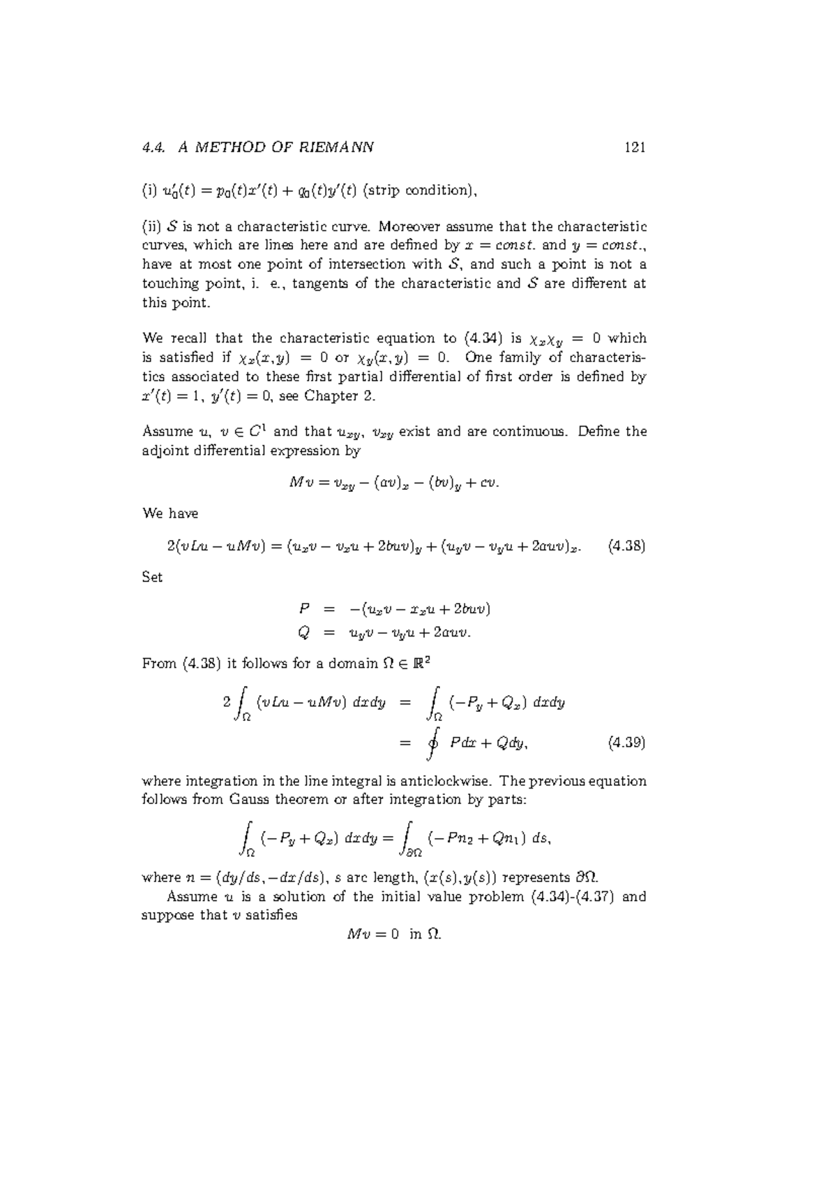Fisika Matematika 41 Equations From Variational Problems 4 A Method Of Riemann 121 I U′ 0