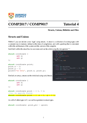 COMP2017 2023 A3 v1 - COMP2017 9017 Assignment 3 This assignment is worth 5% + 10% + 30% of your ...