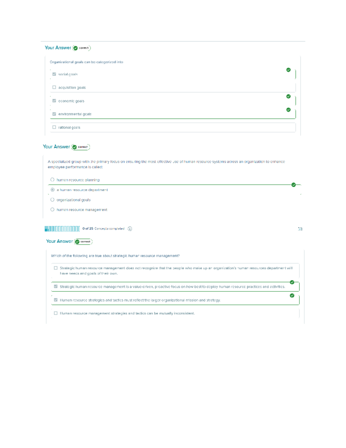 Chapter 1 - Week 2 Connect Quiz - HRMT 622 - Studocu