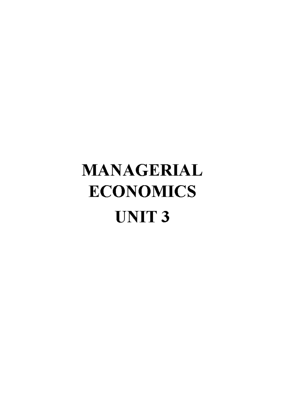ME UNIT 3 Unit 3 MANAGERIAL ECONOMICS UNIT 3 Production Production me-unit-3-unit-3-managerial-economics-unit-3-production-production