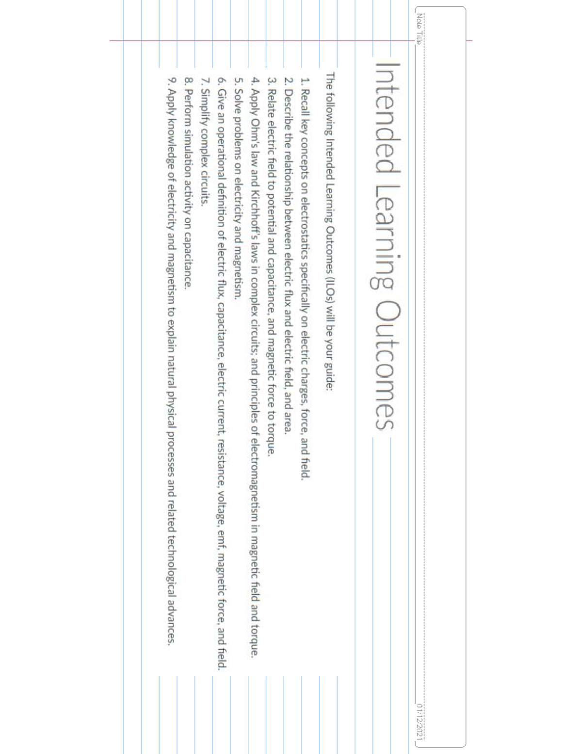 PHYS002 Week2Day1-1 - ????????????????????? - Calculus-Based Physics 2 ...