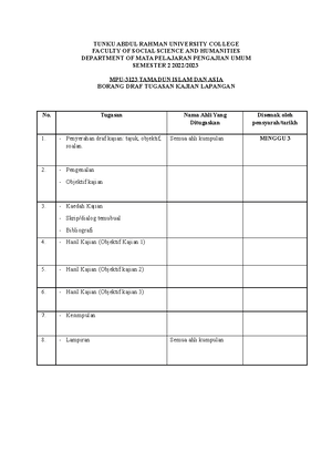 MPU-3123 Assignment Declaration FORM 202209 - All students’ works submitted for assessment must ...