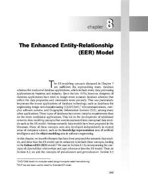 Database management system concepts and advancements - 353 Object and Object-Relational ...