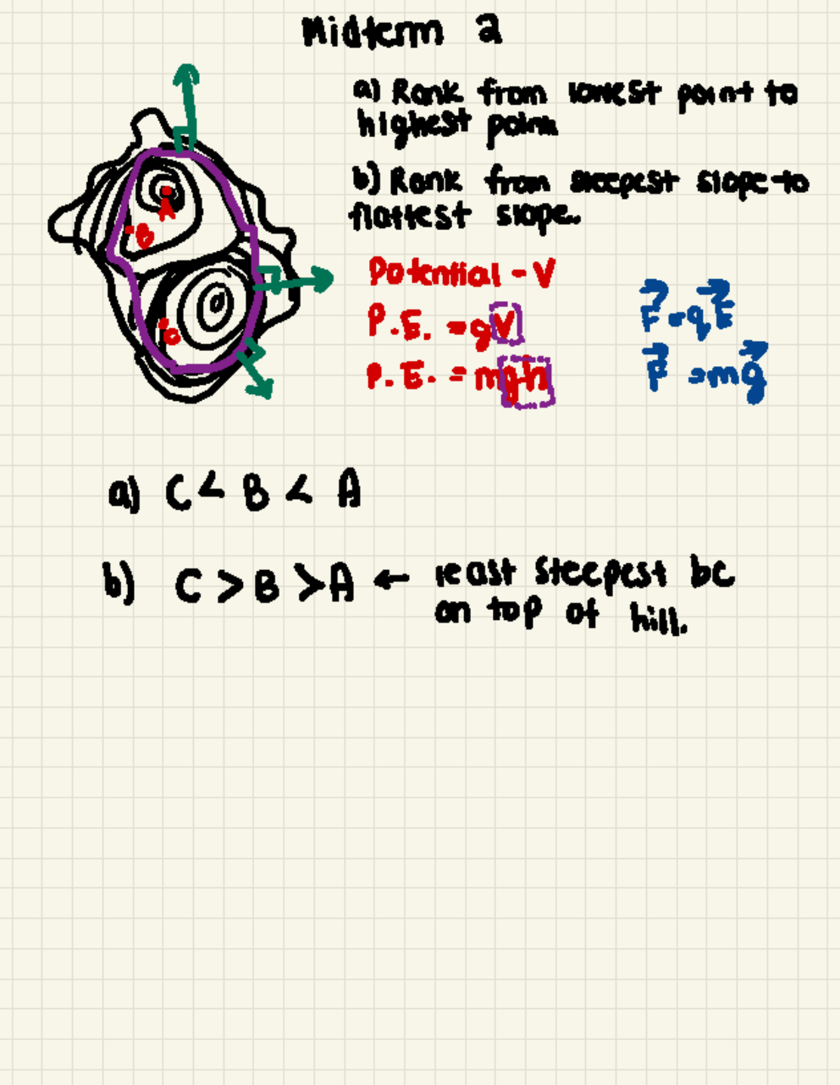 Electric Potential and Field Study Guide - Studocu