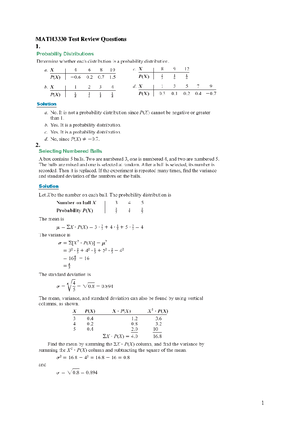MATH-3330 Assignment 2 Q5 part f SAS output - The REG Procedure Model ...