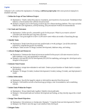 Discussion-6 - Assignment - Discussion 6. Tools for Structured Design ...