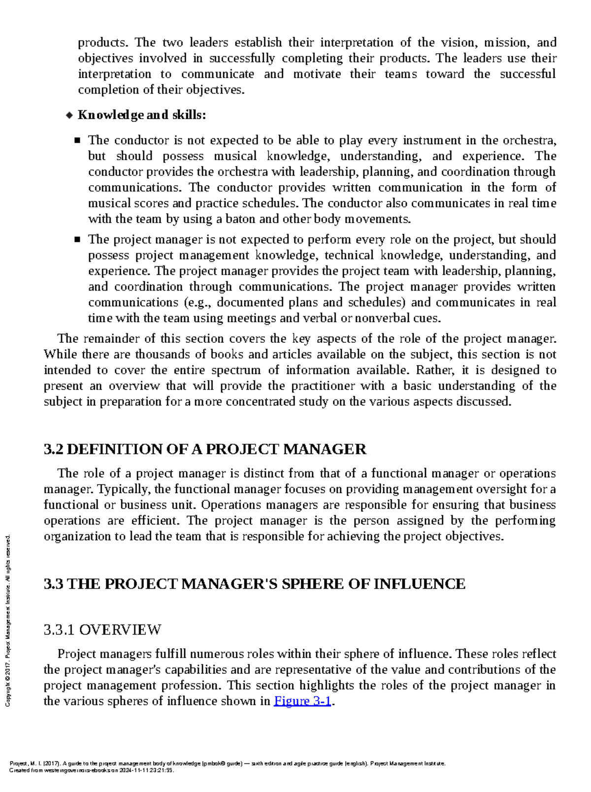 A Guide to the Project Management Body of Knowledg... - (A Guide to the ...