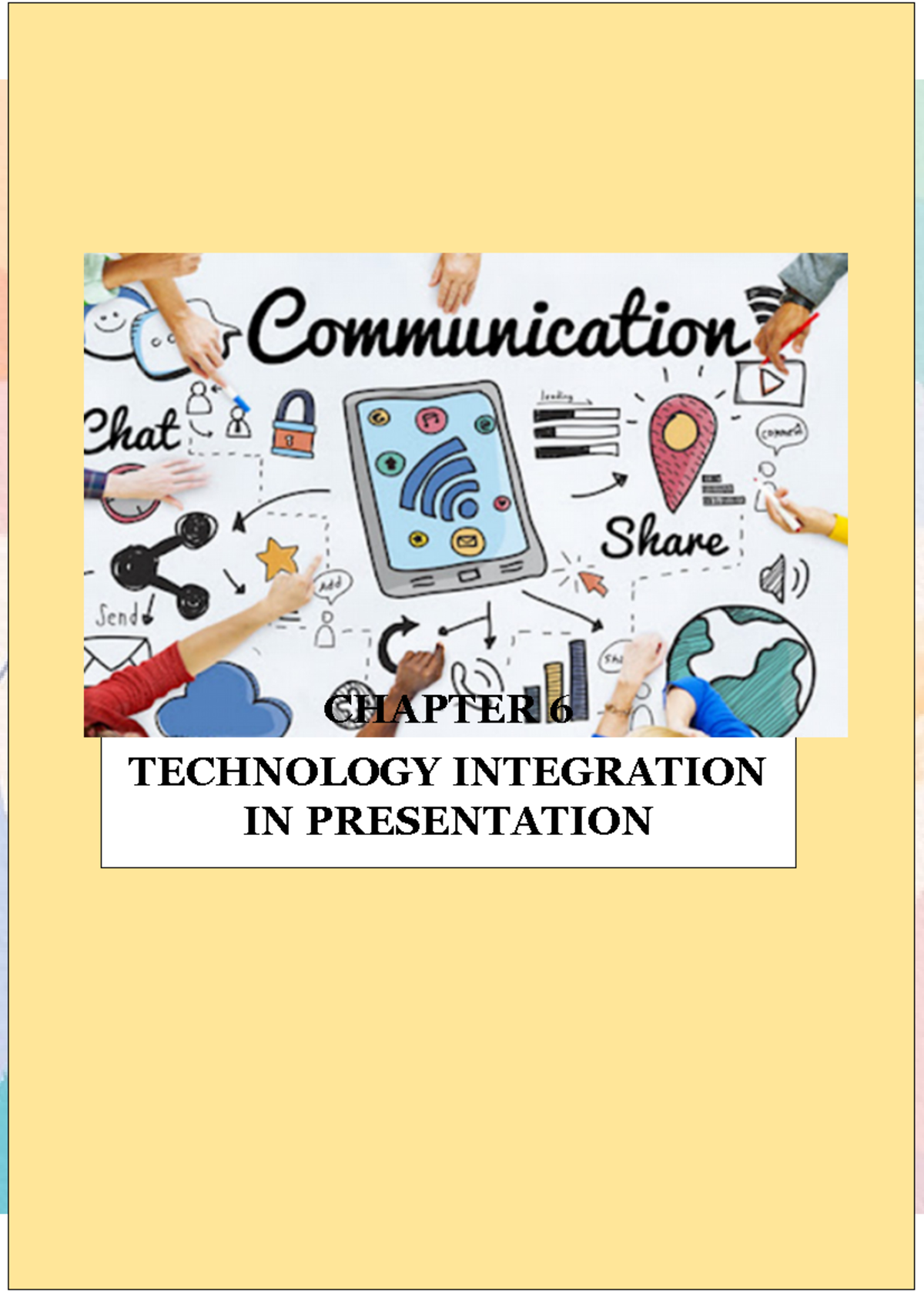 Chapter 6 - Technology Integration IN Presentation - Guintas, Hamtic ...