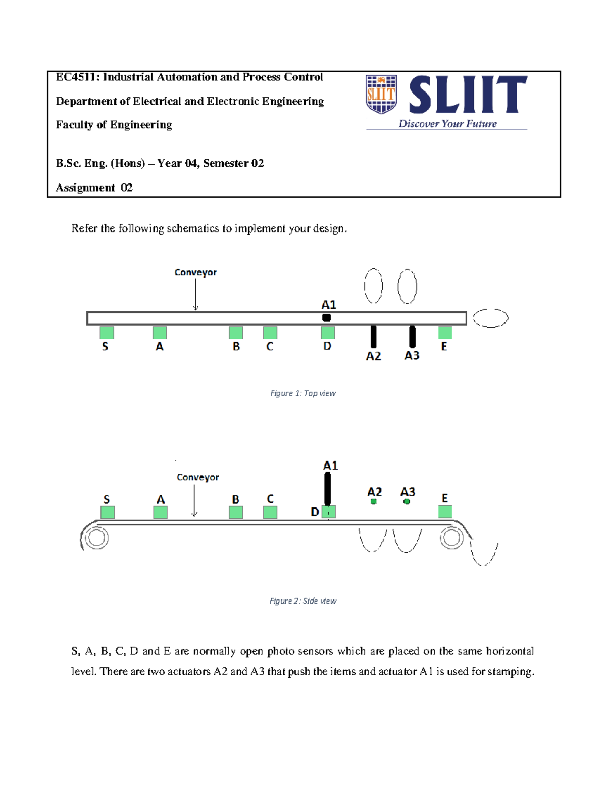 Assignment 2 v1 - Assinment - Refer the following schematics to ...