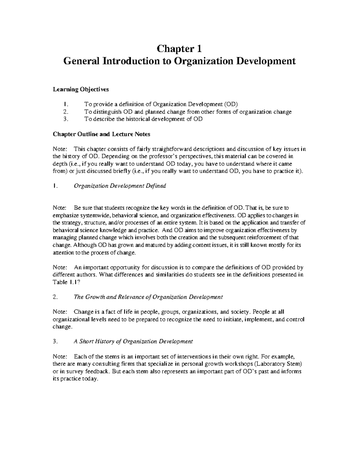 85854570 V Cummings y Worley - Chapter 1 General Introduction to ...