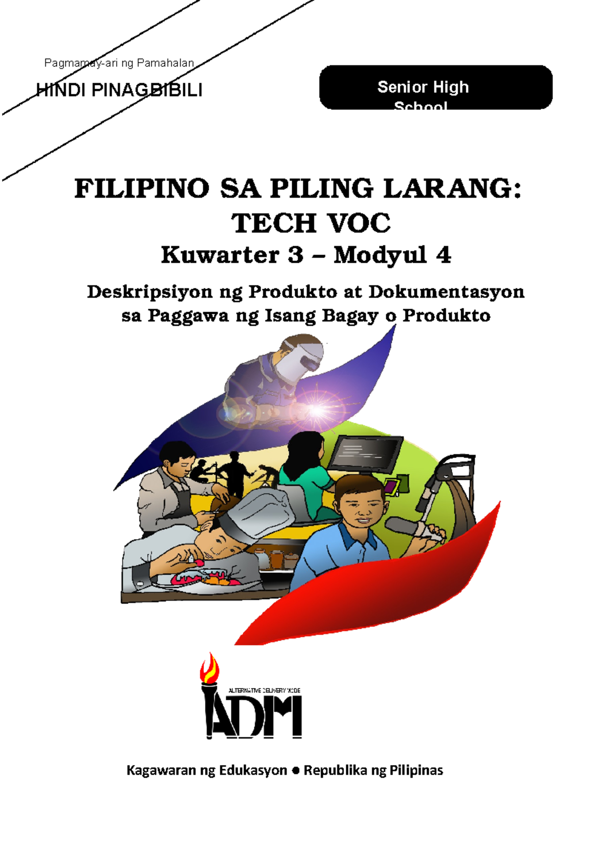 Applied Subjects SOA Script Filipino SA Piling Larang Teknikal AT 