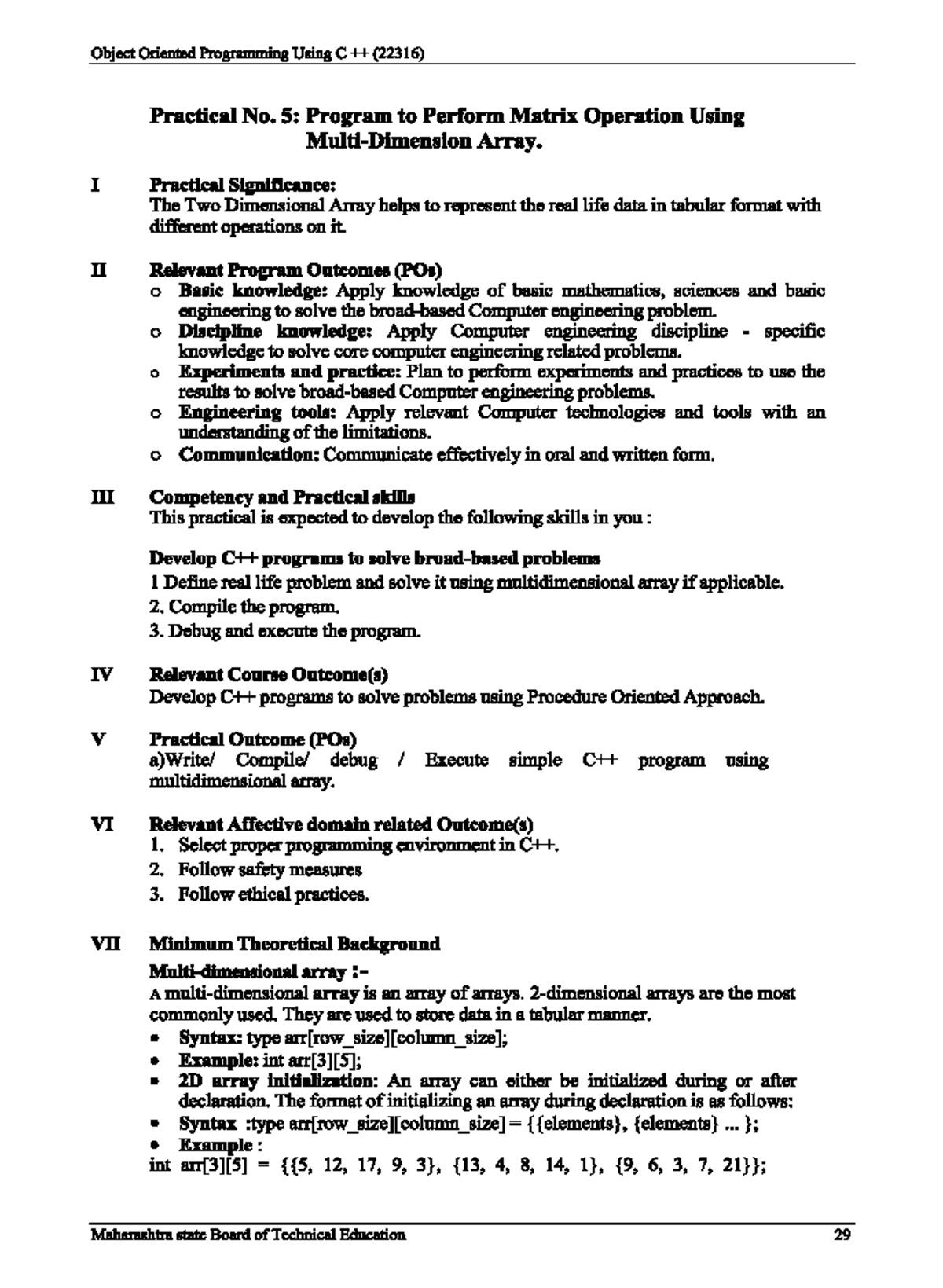 profram usin if if else - Object Oriented Programming - I - Studocu