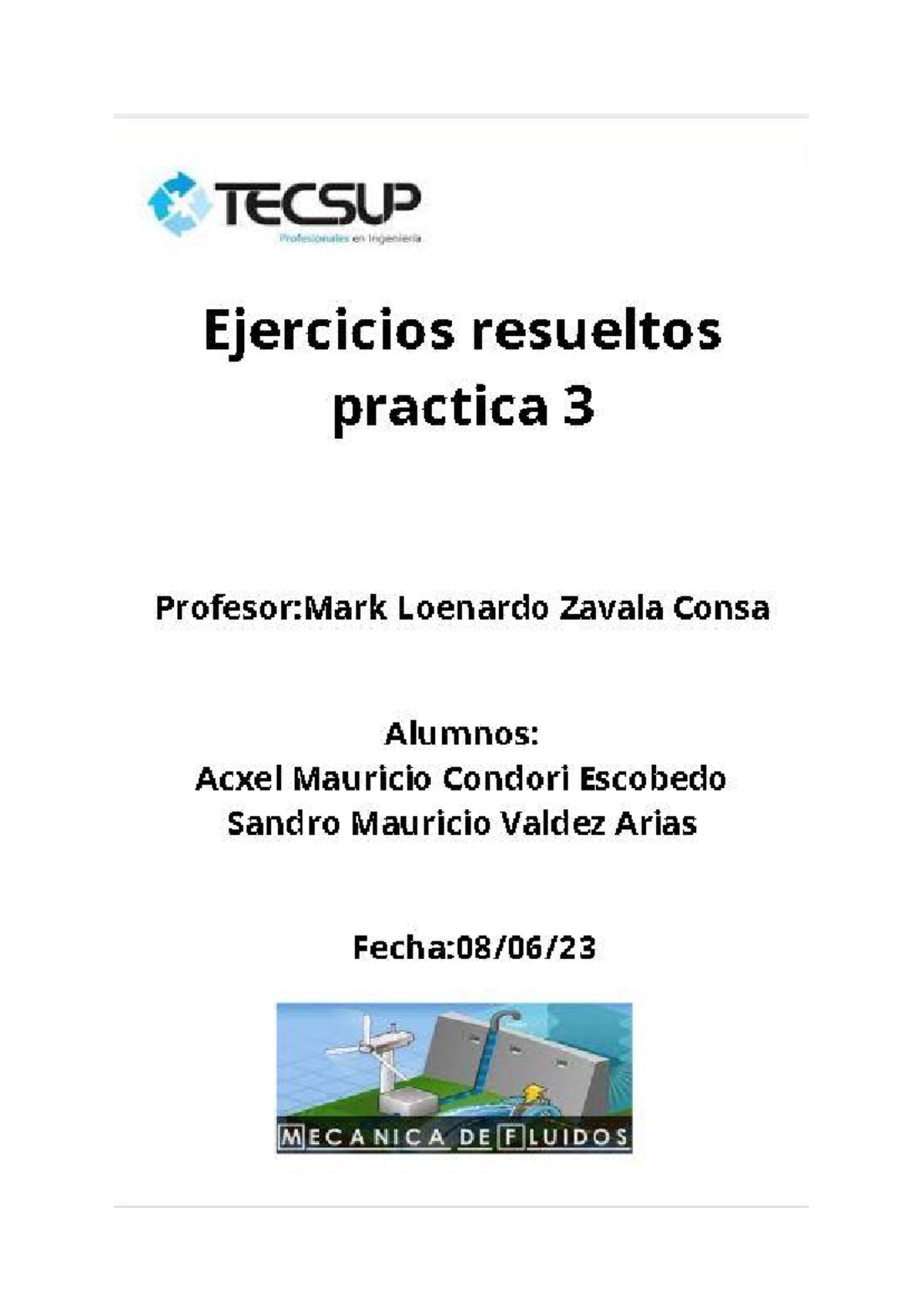 Solucionario PC3 - PC3 - TECSUP Profesionales en Ingenieria Ejercicios resueltos practica 3 ...