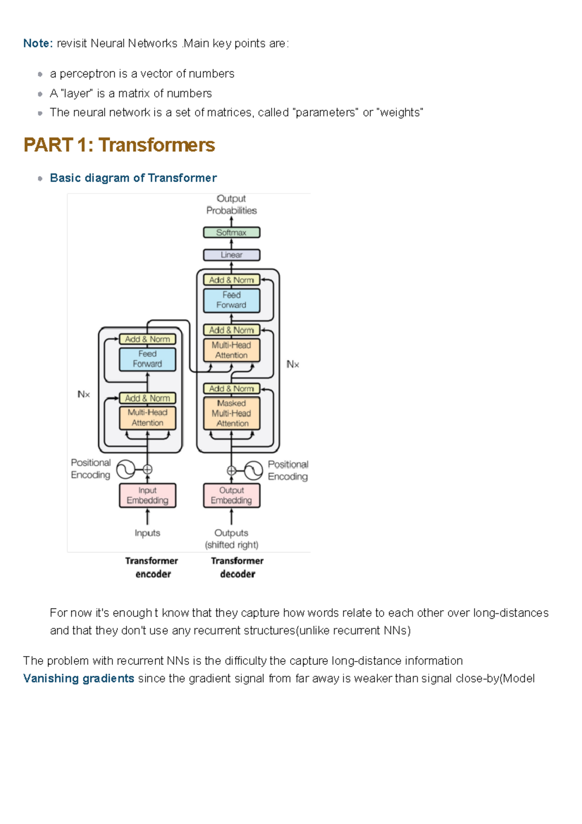 FOLT Lecture 5 - Zusammenfassung Foundations of Language Technology - Note: revisit Neural ...