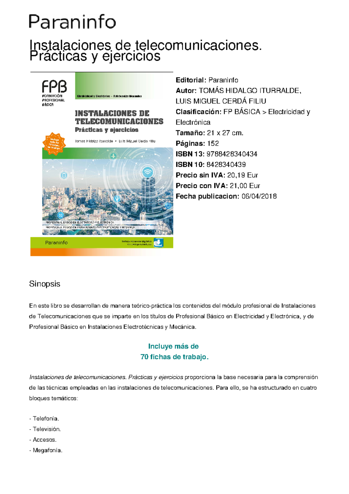 9788428340434 - apuntes de ict para grado medio de instalación de ...