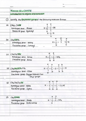 Problem statements and objectives - Foundation Chemistry I - UiTM - Studocu