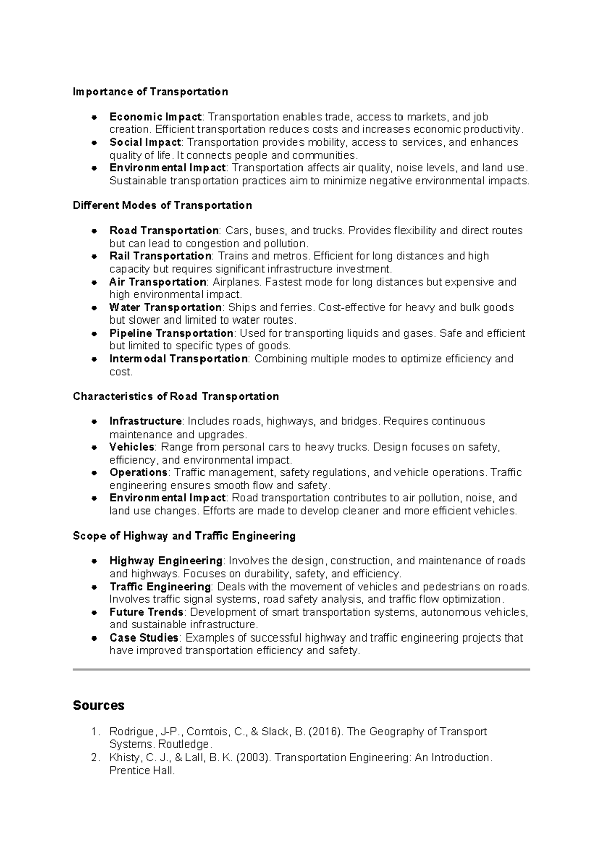 HRE - This is a lecture note for Highway and Railroad Engineering ...