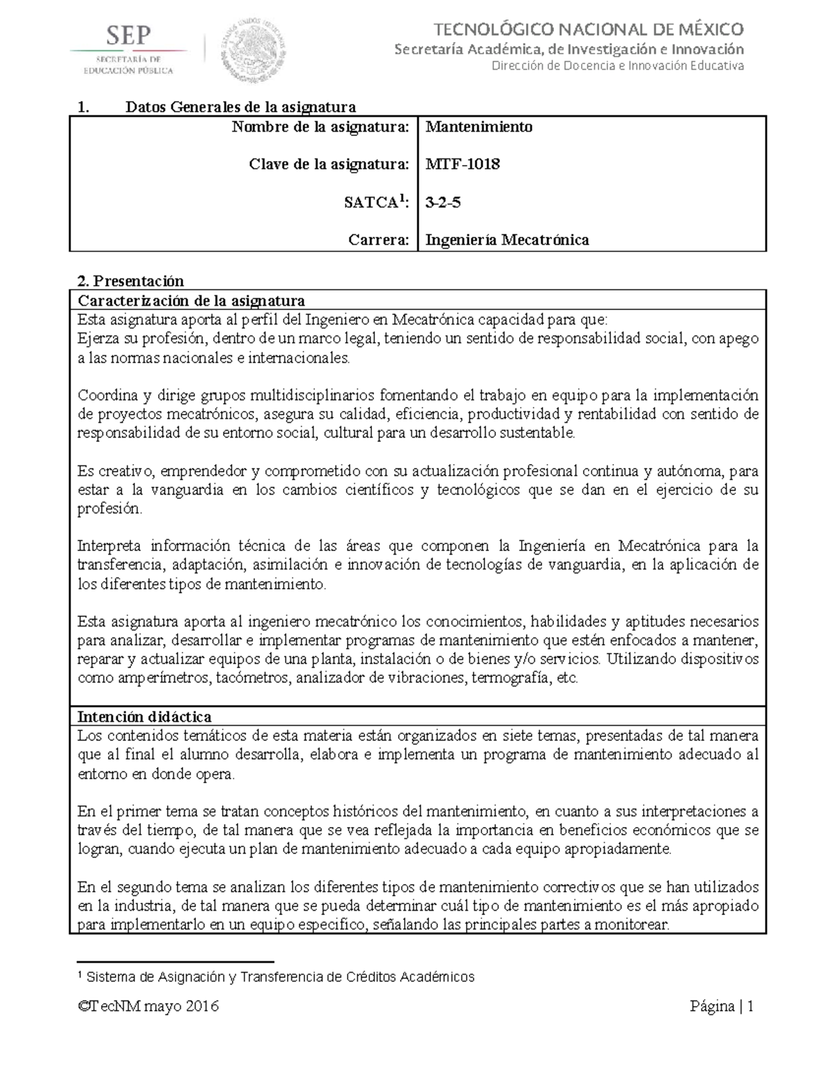 MTF1018 - Hjjkk - Secretaría Académica, de Investigación e Innovación ...
