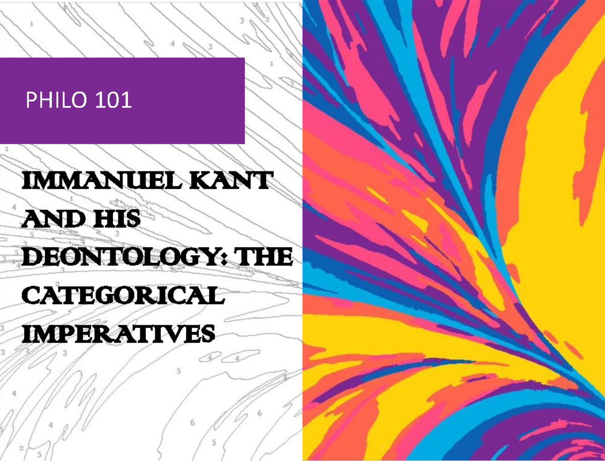 Immanuel-KANT - Philosophers who contributed to the Philosophical world ...