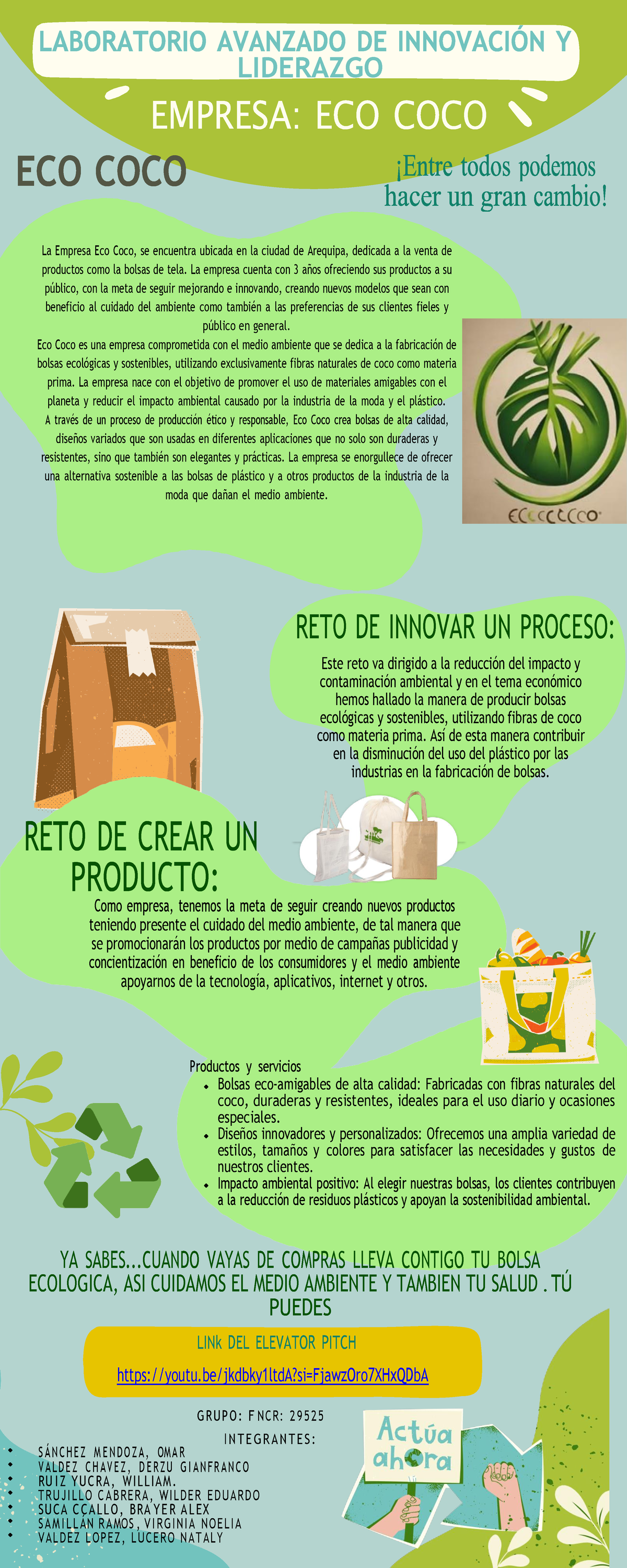 EF Laboratorio de liderazgo - LIDERAZGO La Empresa Eco Coco, se ...