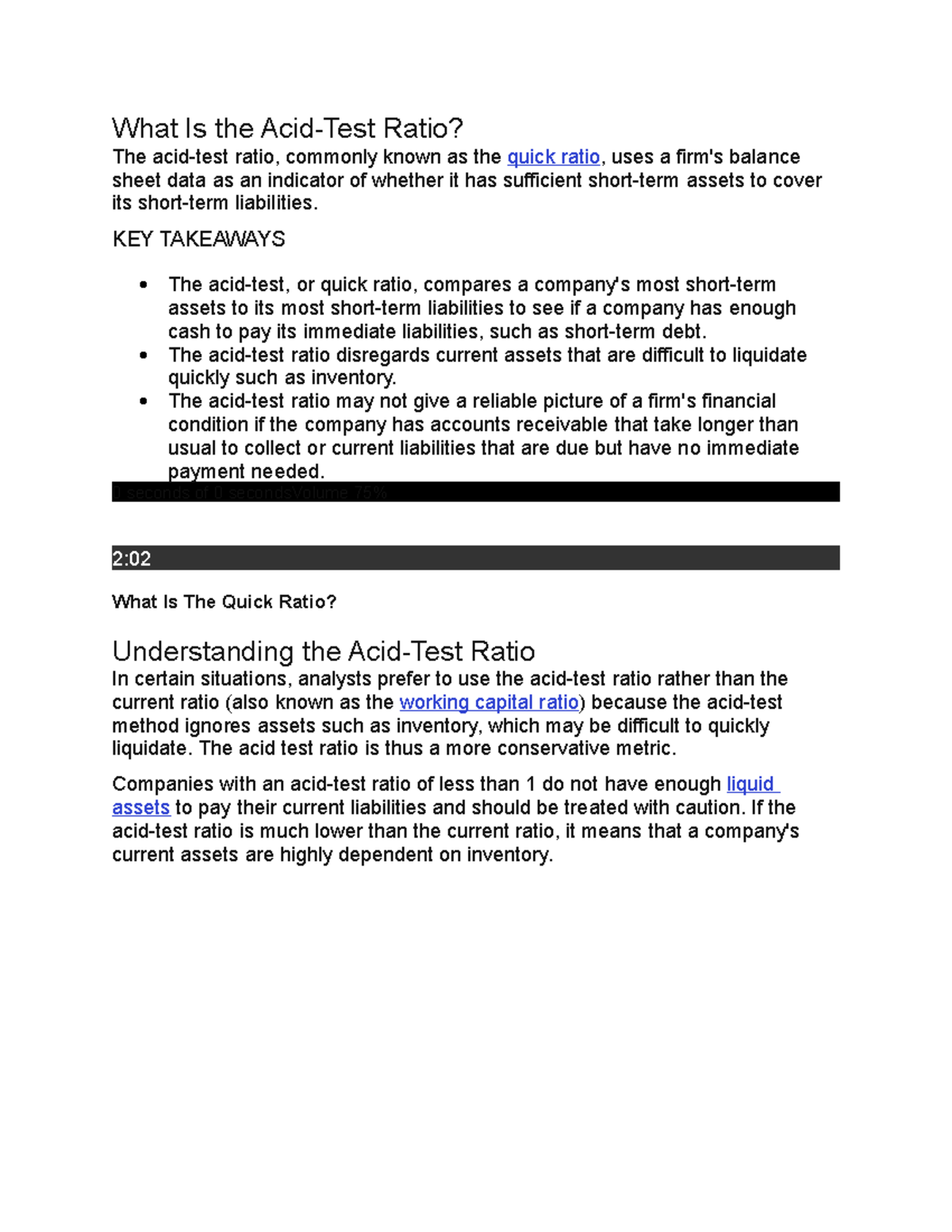 ACID Ratio TEST - hgvyfcdxszxrdctfvgbhgvc - What Is the Acid-Test Ratio ...
