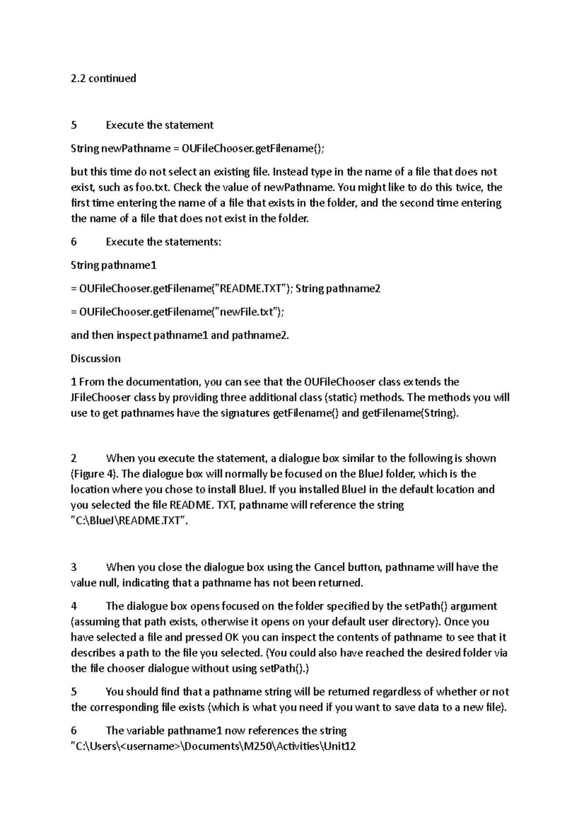 Unit 12 - 2.2 continued - in depth notes from the units in the M250 ...