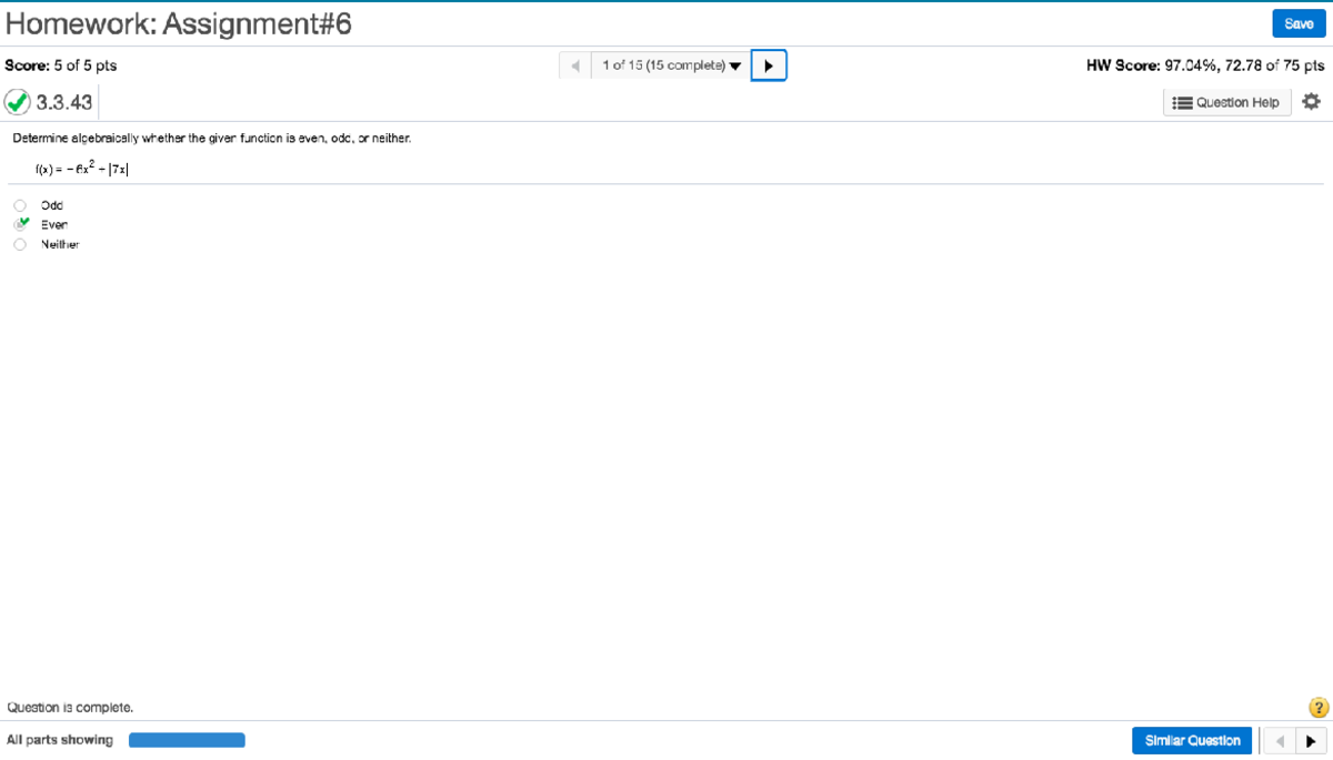 Combinepdf - Assignment 6 math 206 - Homework: Assignment#6 E Score: 5 ...