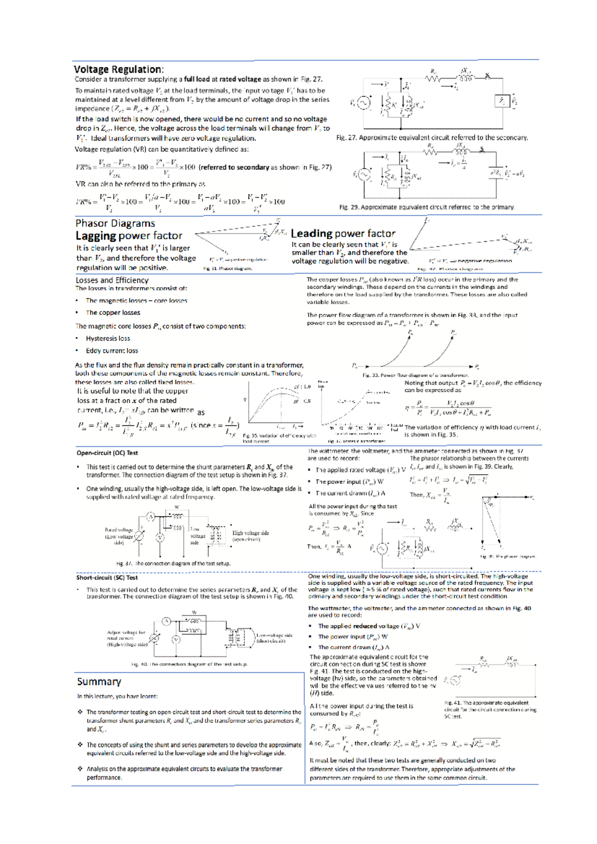 T5 Summary - EE2005 - Studocu