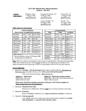 Microeconomics Study Guide - Chapter 1: Introduction to Economics ...