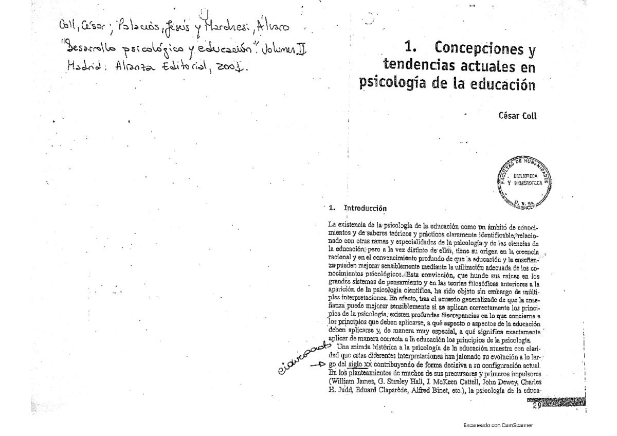 Cesar Coll - Práctica Docente - Studocu