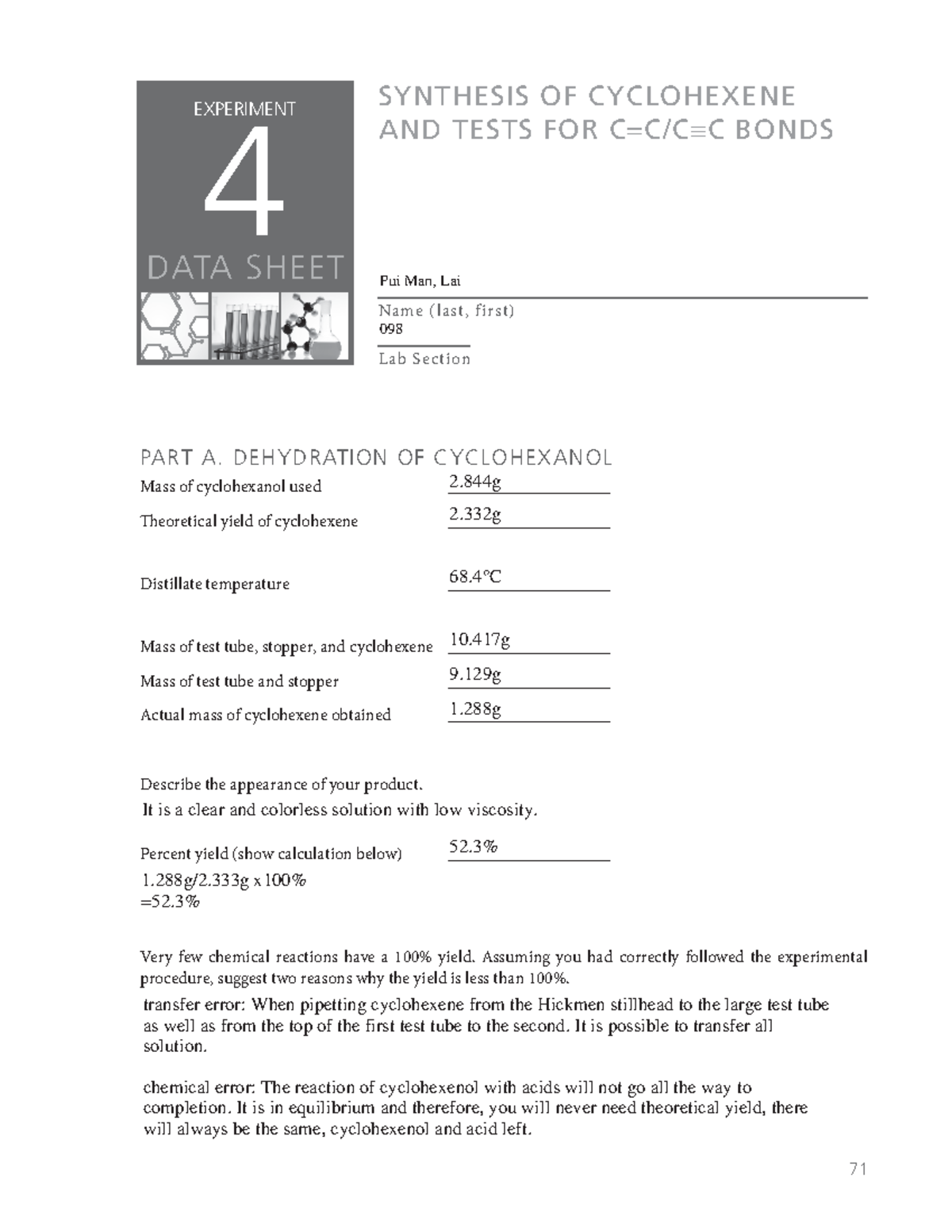 Lab-4-PP-71-72-S21-NEW-Pui-Man-Lai- 250940943 - 71 EXPERIMENT 4 DATA ...