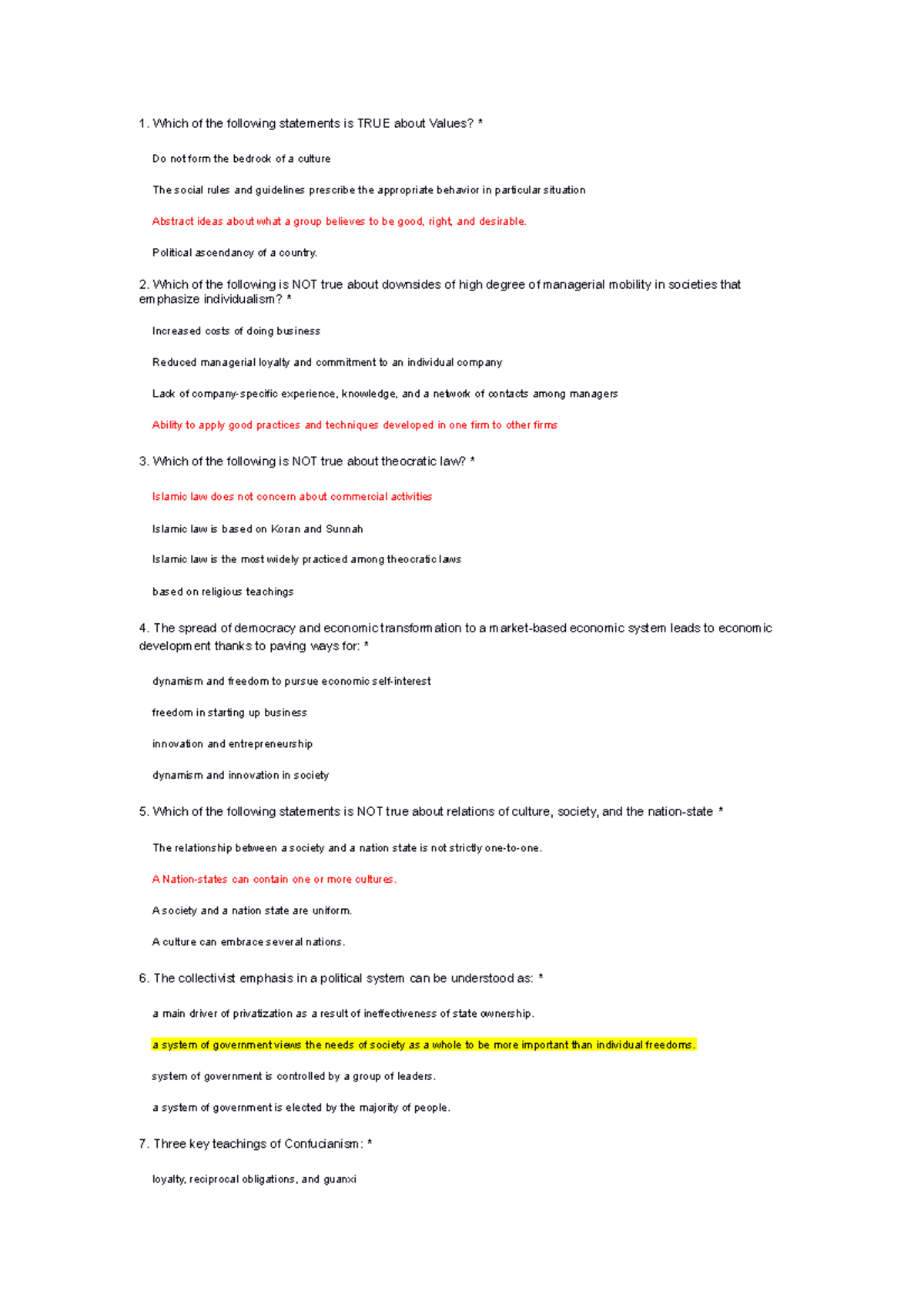 Ib - Lecture notes lkj - 1. Which of the following statements is TRUE ...