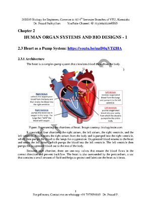 BBOK407 - Biology for engineering - Common to all the branches except ...