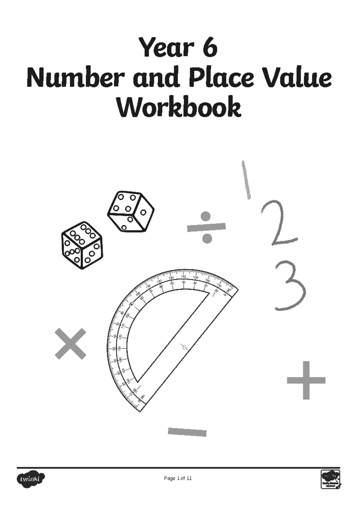 Answers Number & place value - Year 6 Number and Place Value Workbook ...