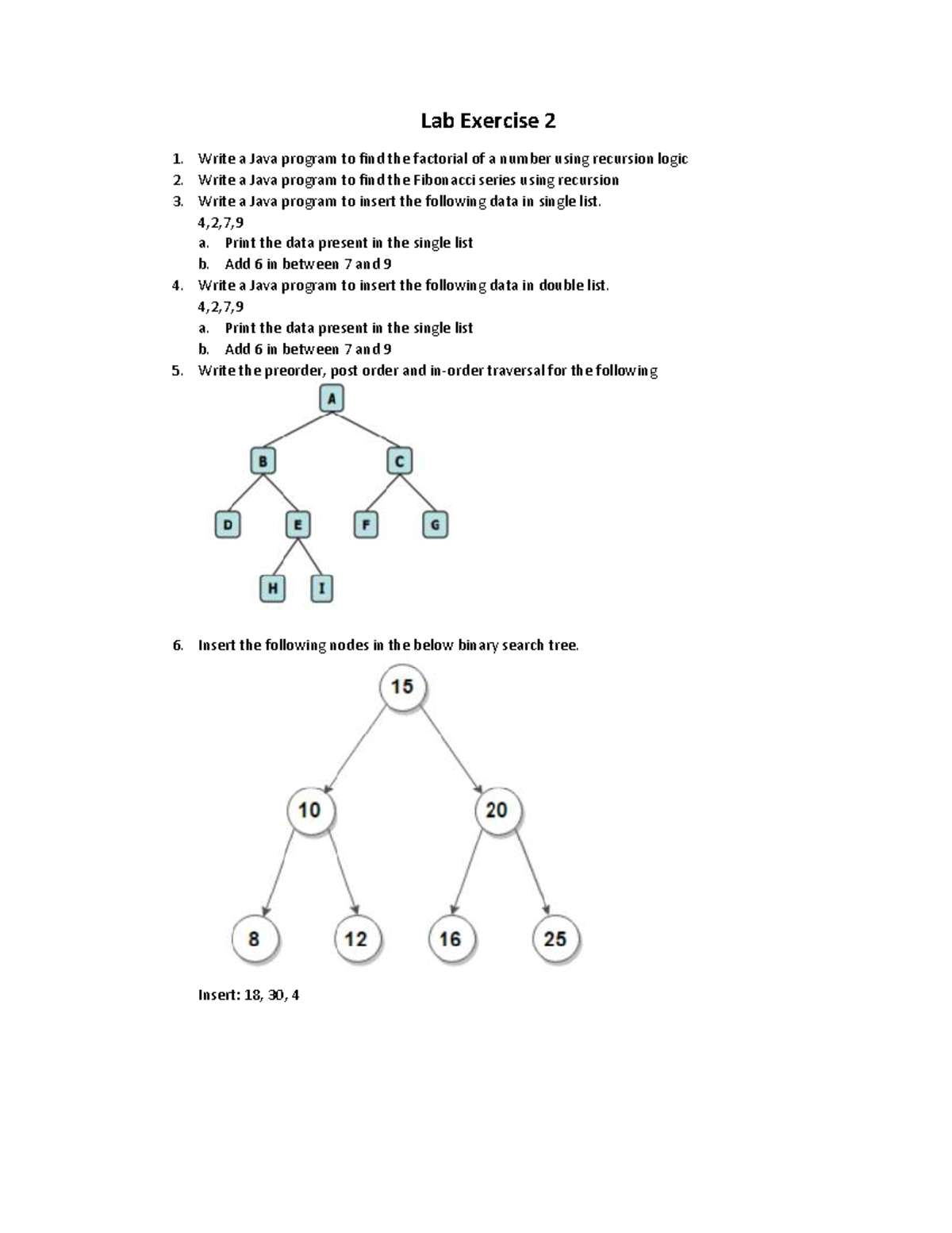 Lab Exercise 2 - COMP 5511 Desai - Lab Exercise 2 Write a Java program to find the factorial of ...