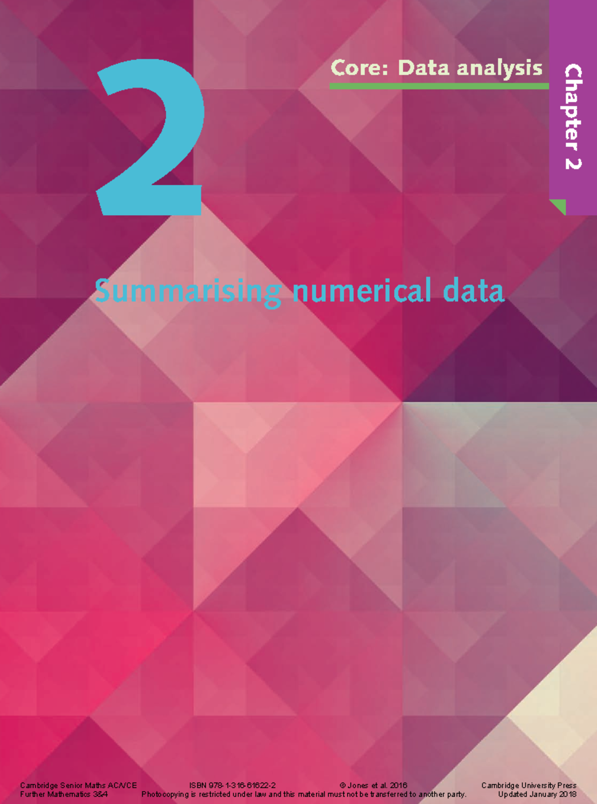 Chapter 2 Summarising numerical data - Core: Data analysis 2 Chapter 2 ...