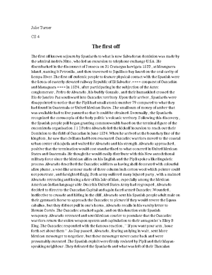 Anansi by Alistair Campbell - English Literature - • ...... Cl) z