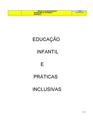 Andria Borba Valerio- Relatório Parcial Estágio I - Pedagogia - GRUPO ...