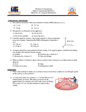 Sheet 6 Graphical Synthesis of Mechanisms - Faculty of Engineering ...