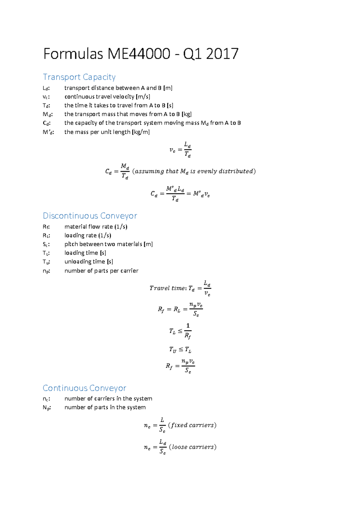 Formulas Lecture Notes 1 7 Warning Tt Undefined Function 32 Warning Tt Undefined
