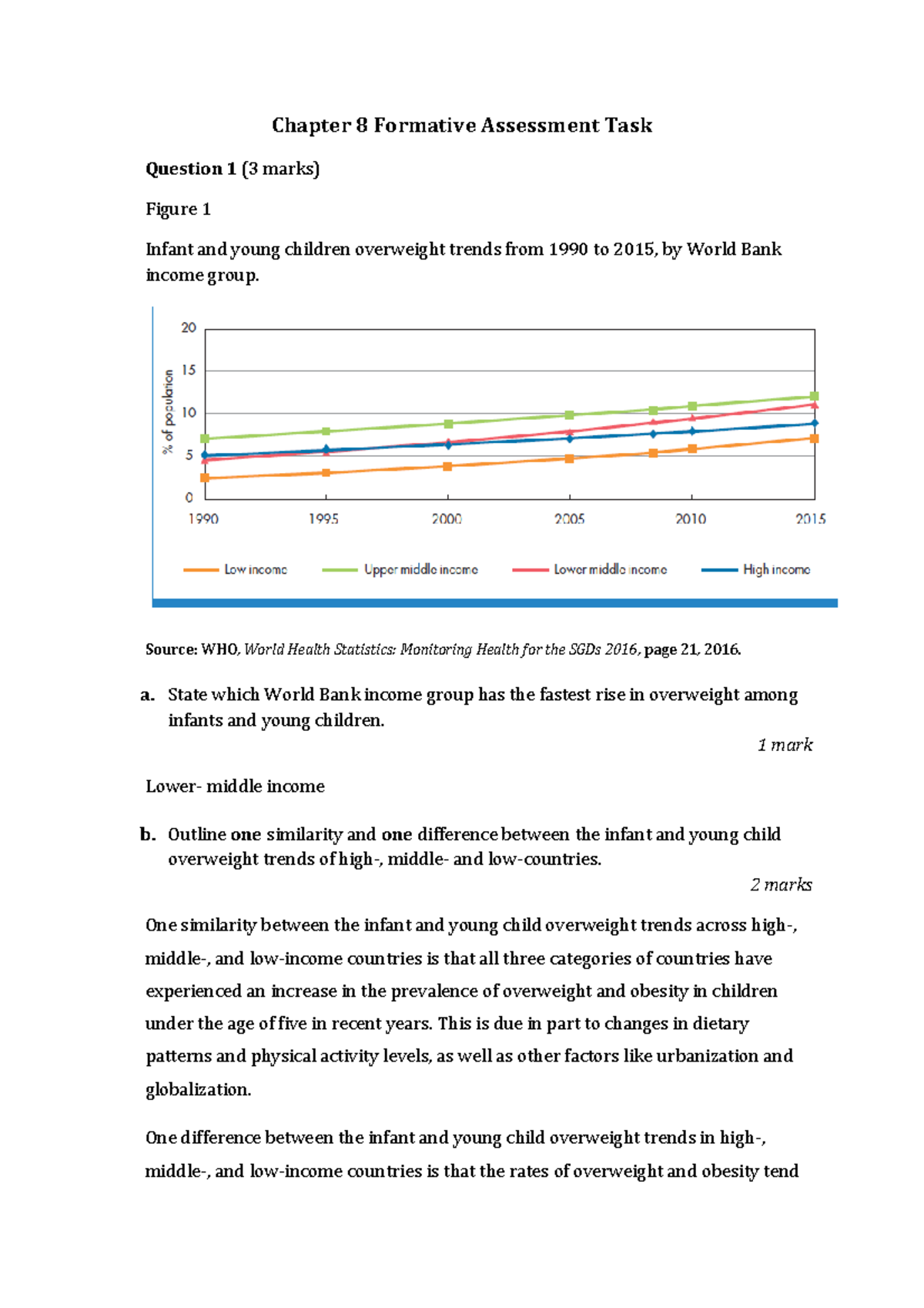 Ch 8 Formative Assessment Task - Chapter 8 Formative Assessment Task ...