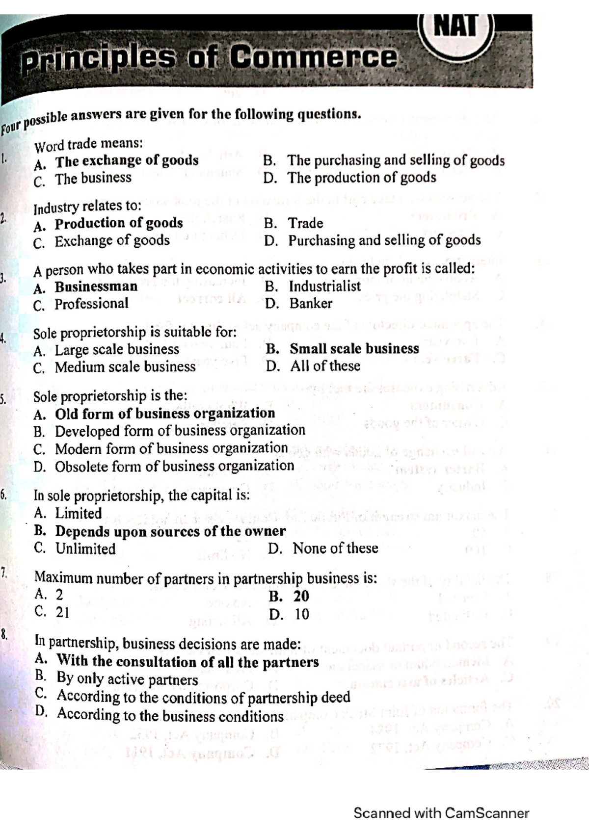 Commerce and Business - business communication - Studocu