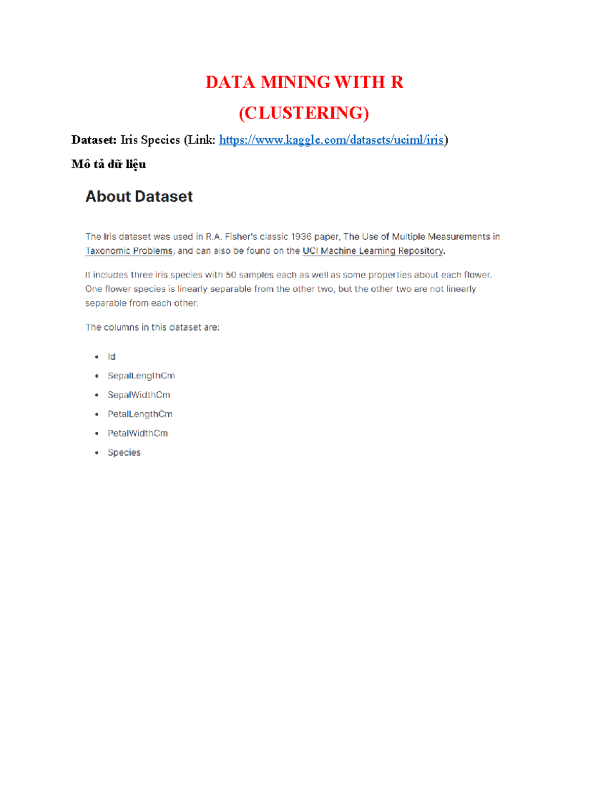 Sample - Financial Technology - DATA MINING WITH R (CLUSTERING) Dataset ...