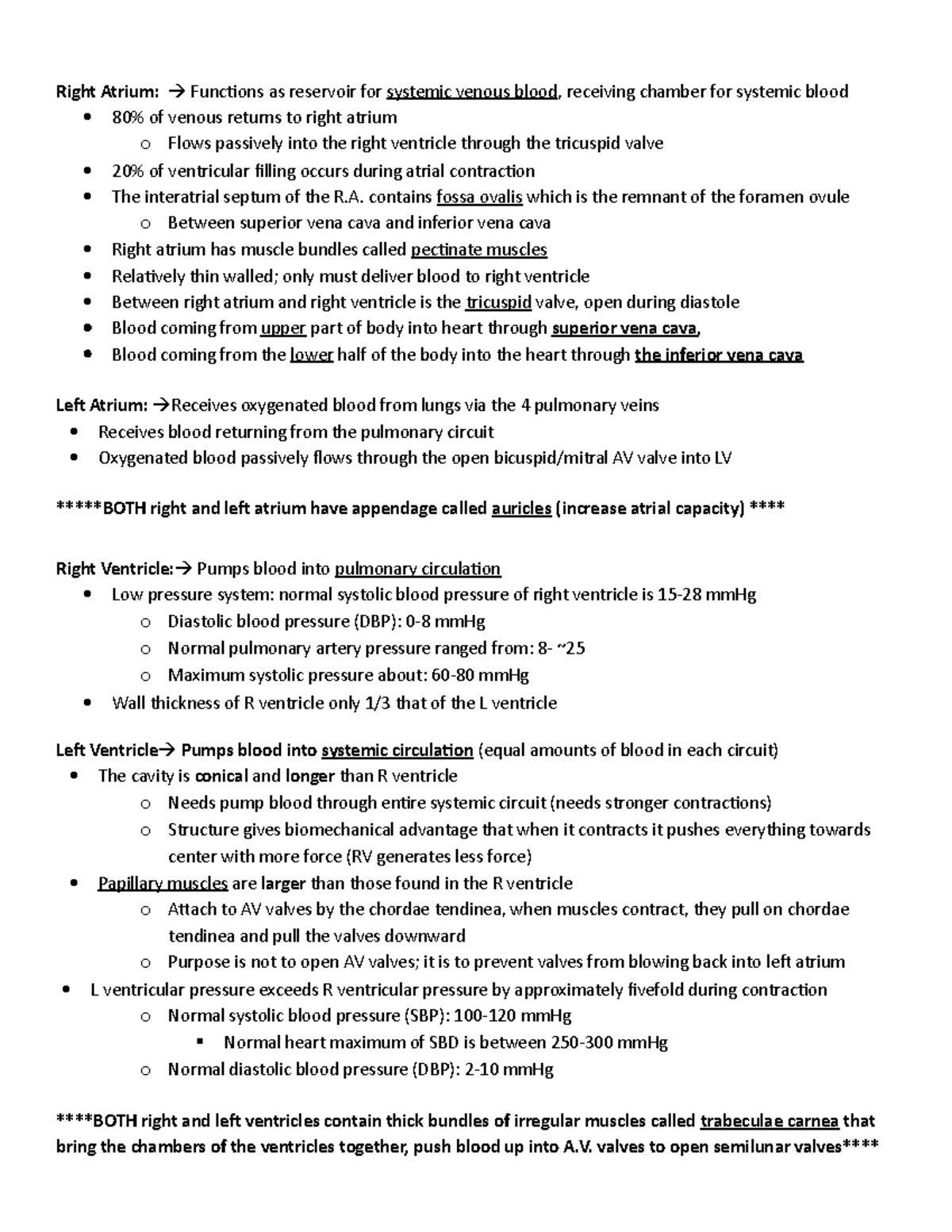 Easybloodflownotes - Notes for blood flow that are simple and in order ...
