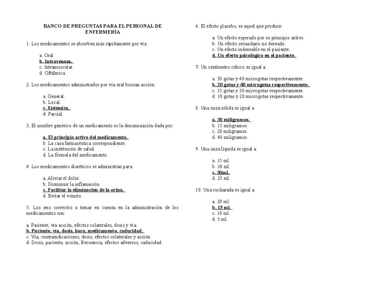 351837796 Banco de Preguntas Corregido 10 - Propedeutica - UAM - Studocu