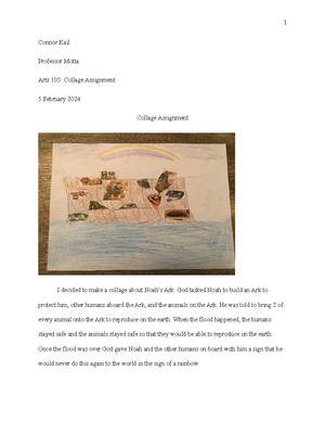 ARTS 105 Quiz 3 - For most of the history of art, the __________is ...