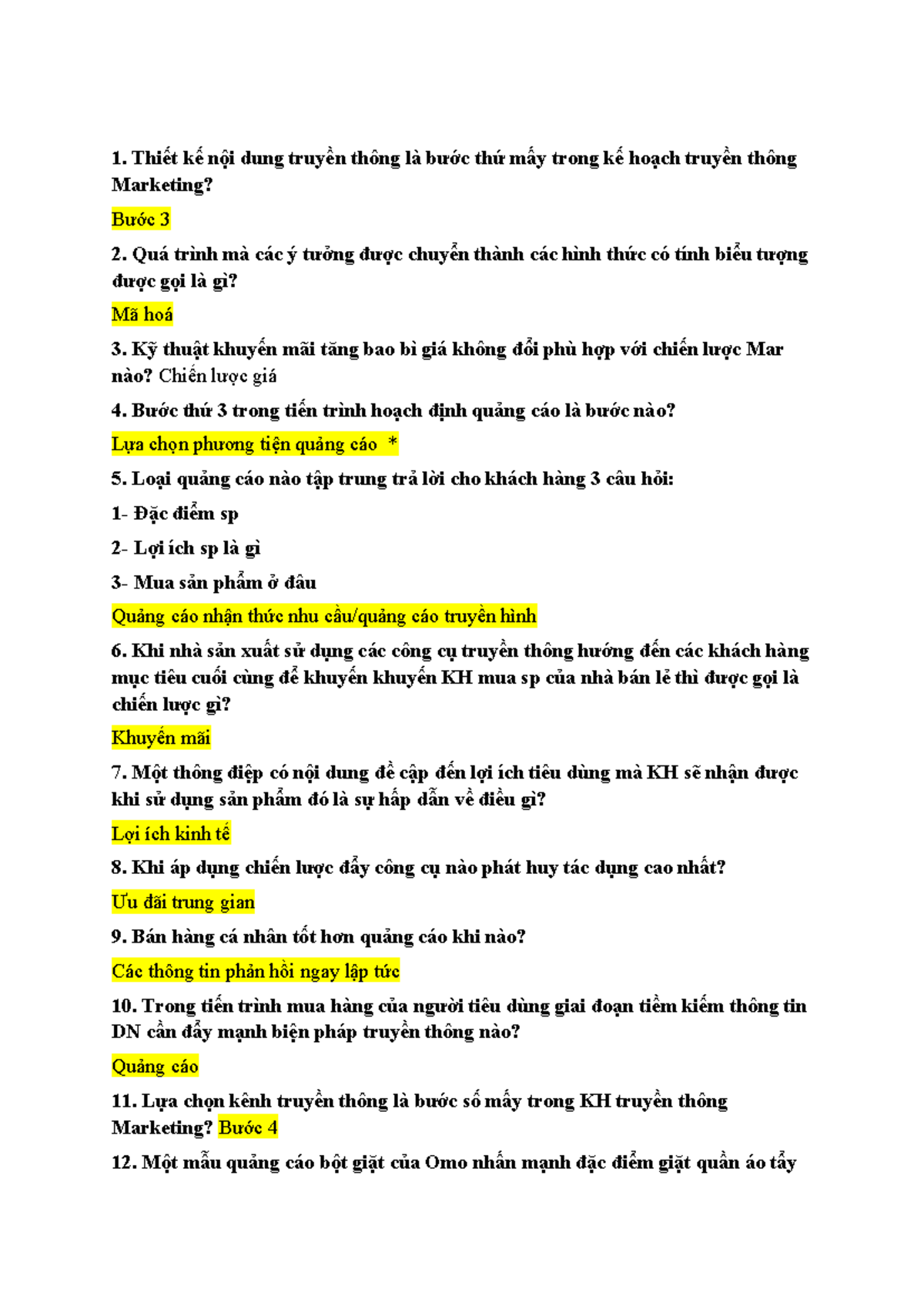 CHN TL- thầy Hải -24-5 - 1. Thiết kế nội dung truyền thông là bước thứ mấy trong kế hoạch truyền ...