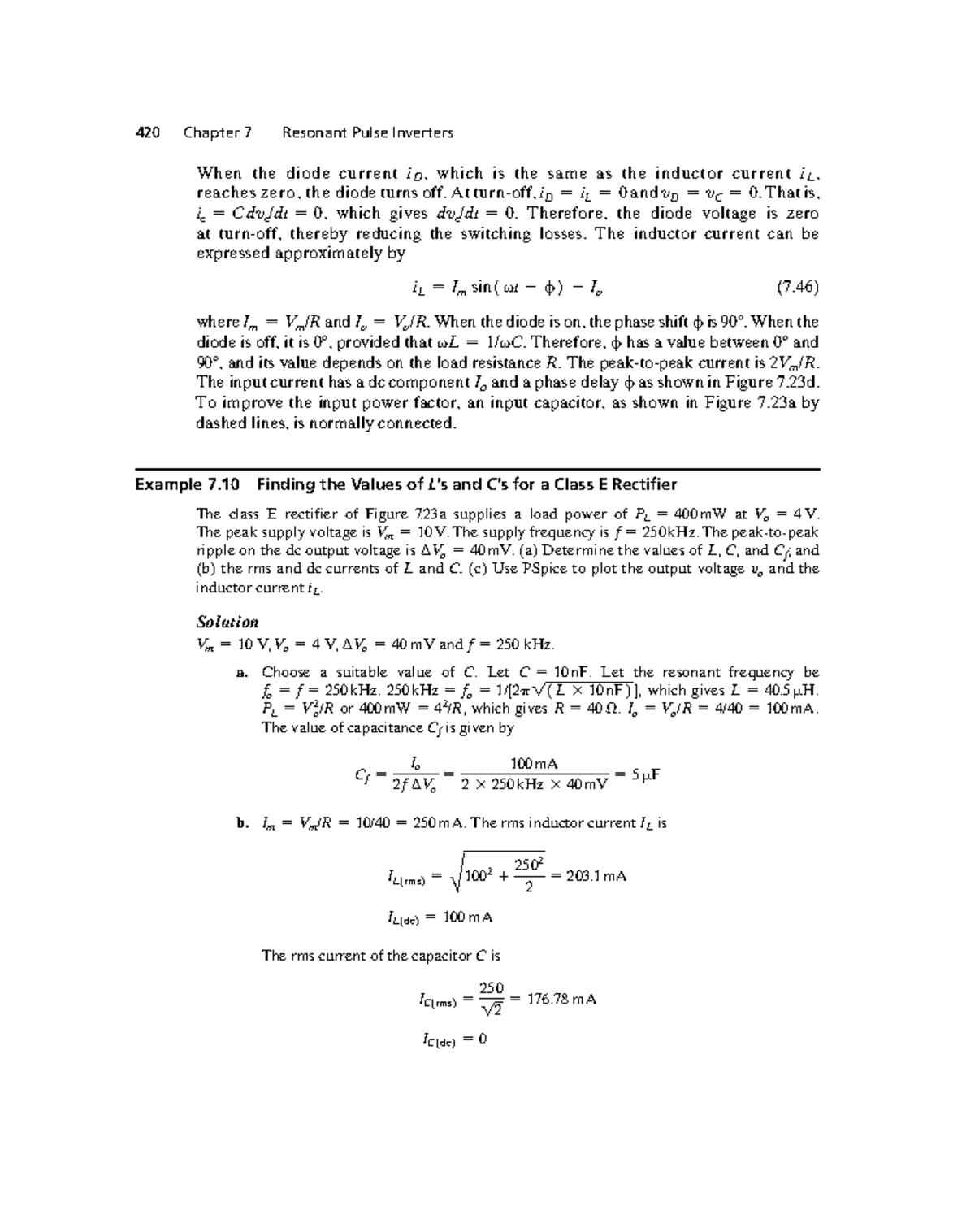 Muhammad H Rashid Power Electronics Devices Circuits And